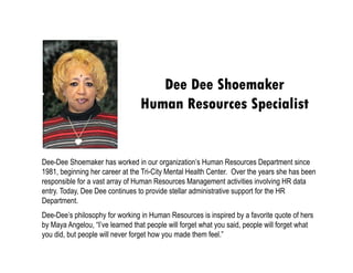 Geminus Corporation, Regional Mental Health, Human Resources Team 2014 ...