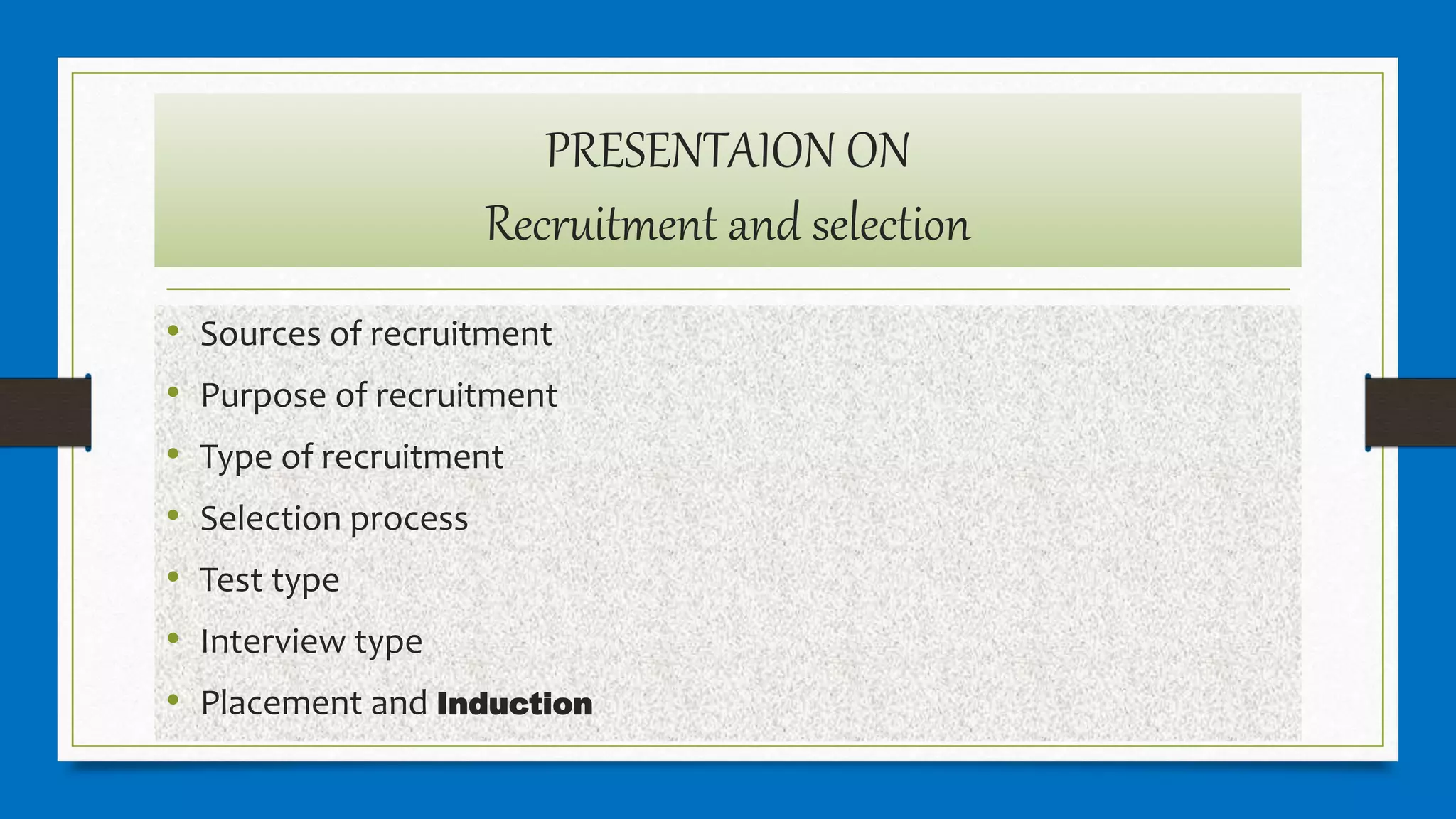 Human resourse management ppt | PPT
