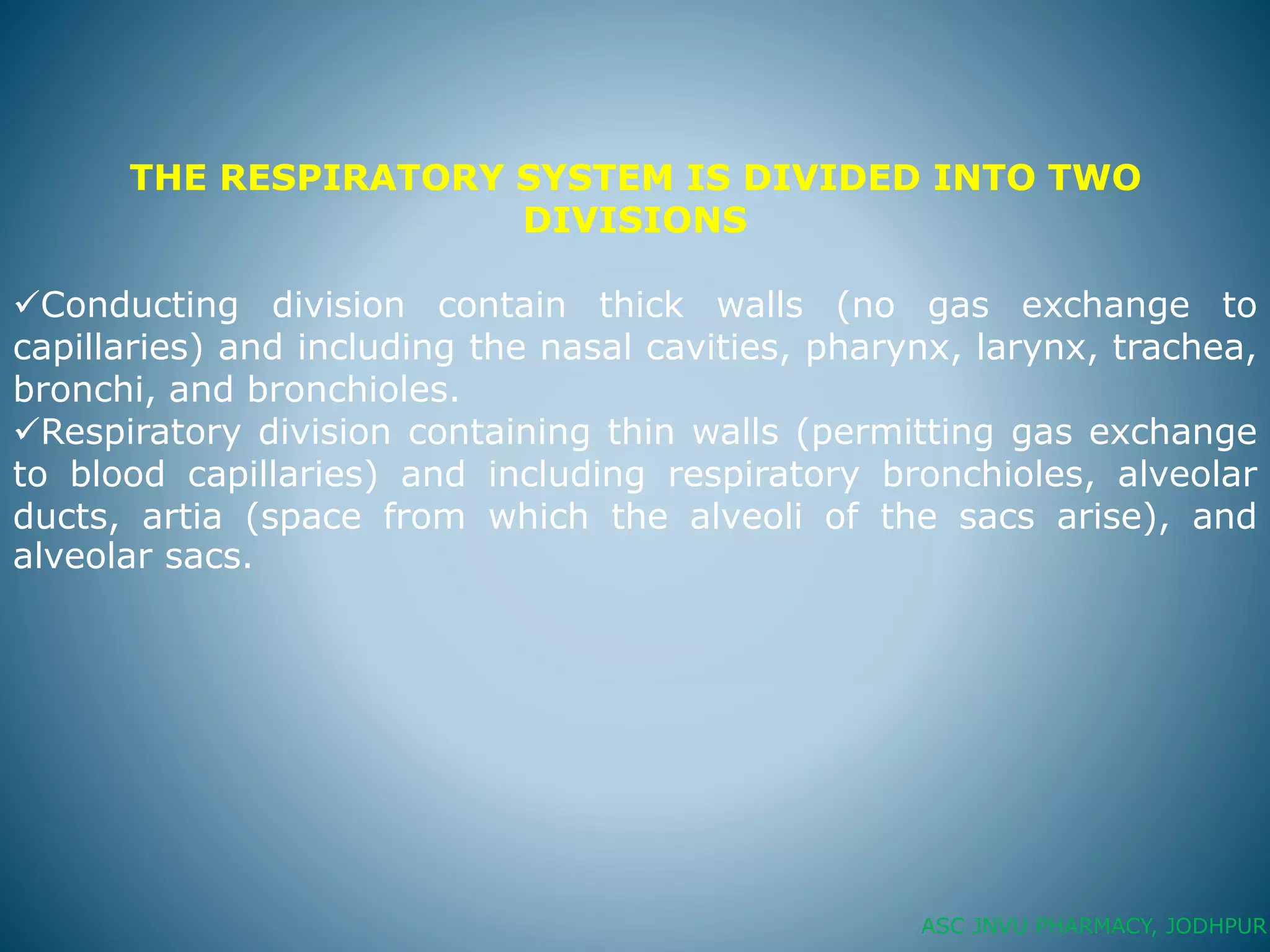 Human respiratory system | PPTX