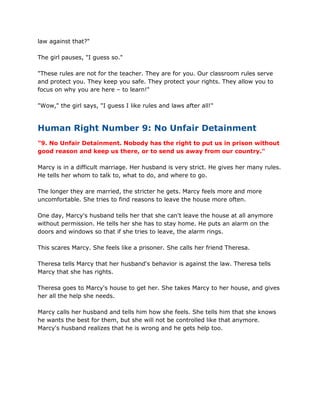 English Reading - Human right | PDF