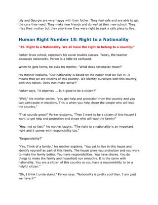 English Reading - Human right | PDF