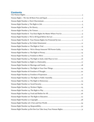 English Reading - Human right | PDF