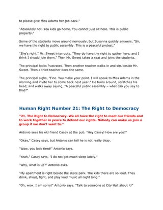 English Reading - Human right | PDF