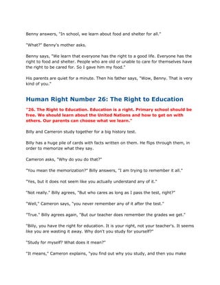 English Reading - Human right | PDF