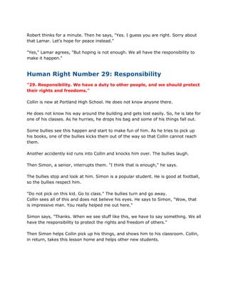 English Reading - Human right | PDF