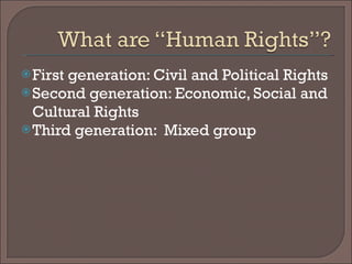 Human rights | PPT