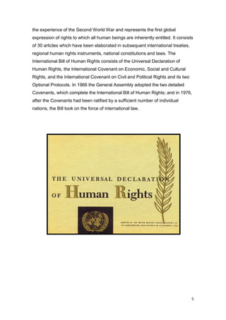 Human rights | DOCX