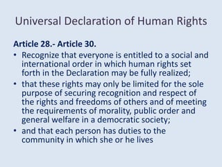 Human Rights | PPTX