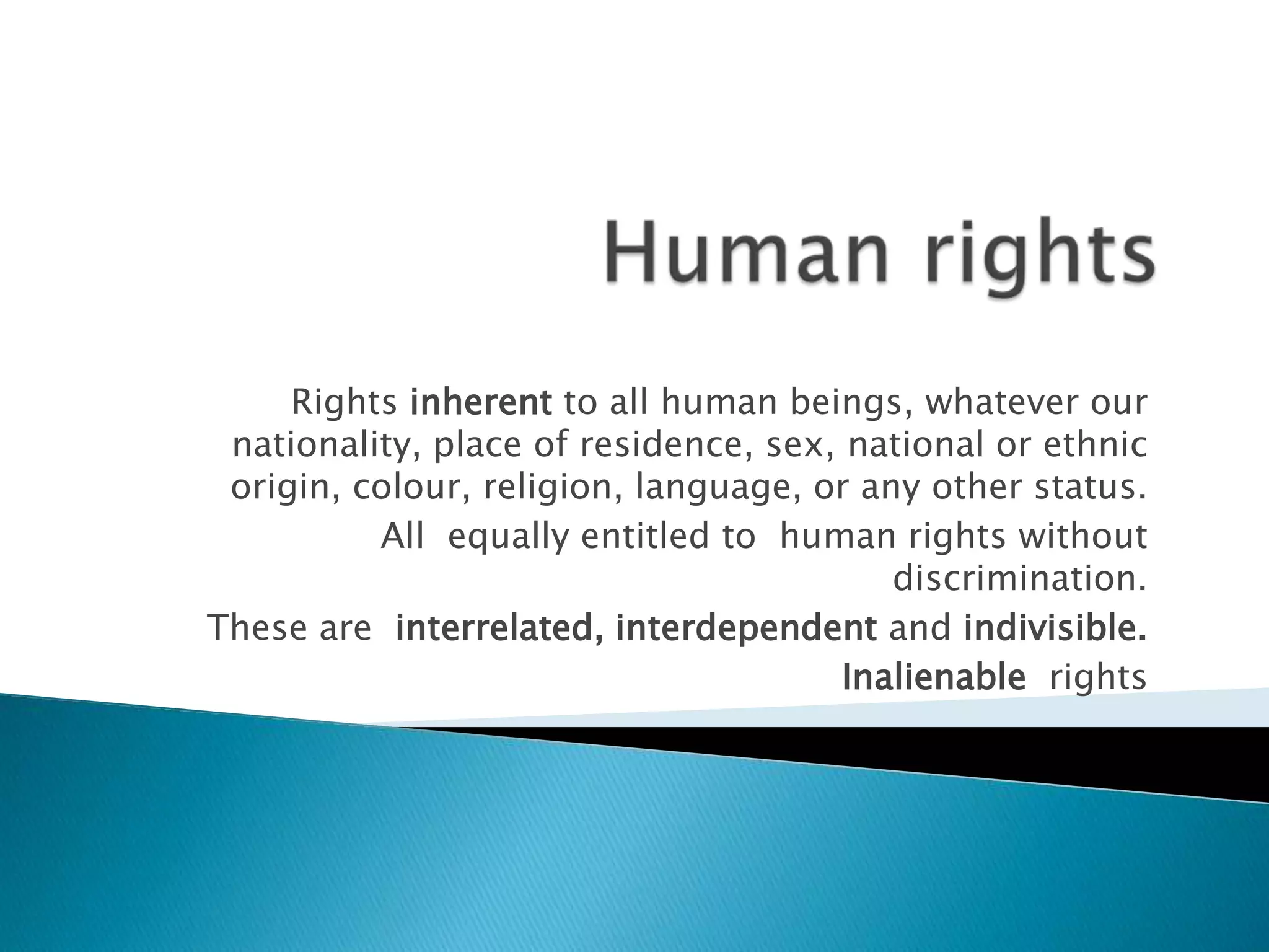 Human rights | PPT