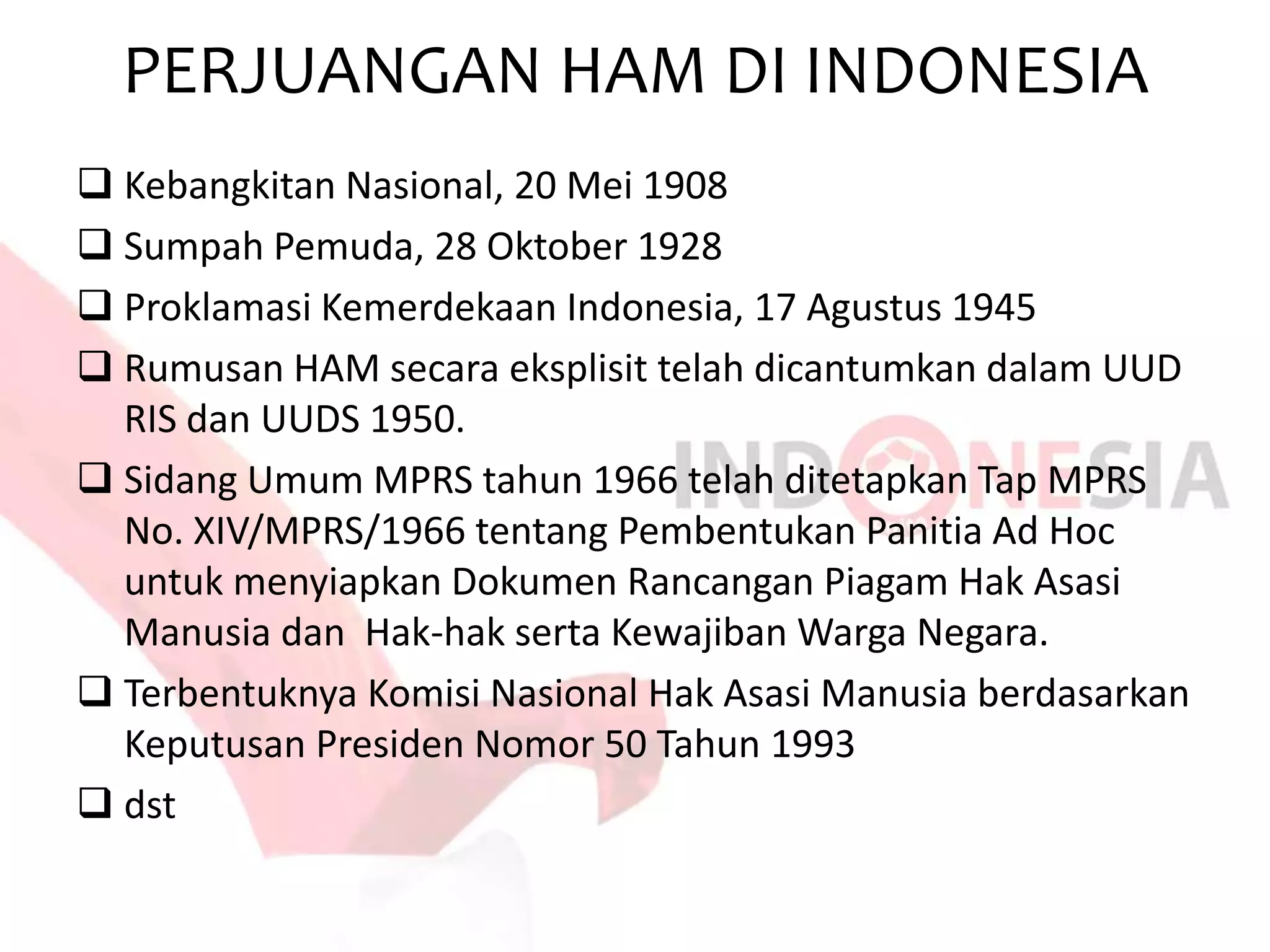 Hak Asasi Manusia | PPTX