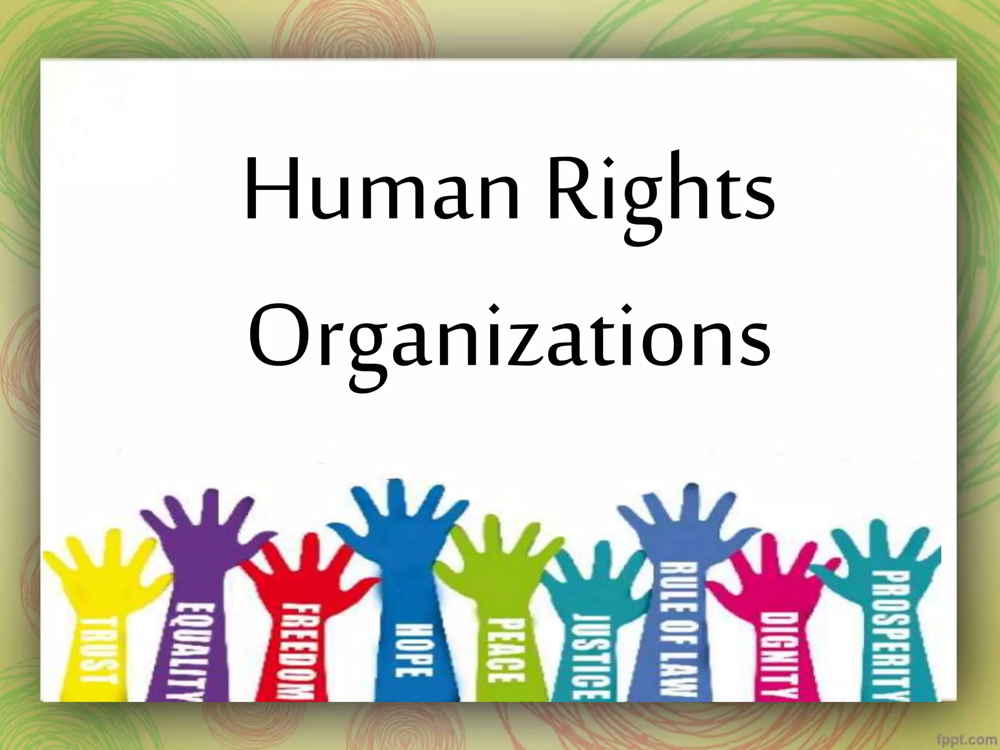 Human rights (Universal Declaration of Human Rights) | PPTX