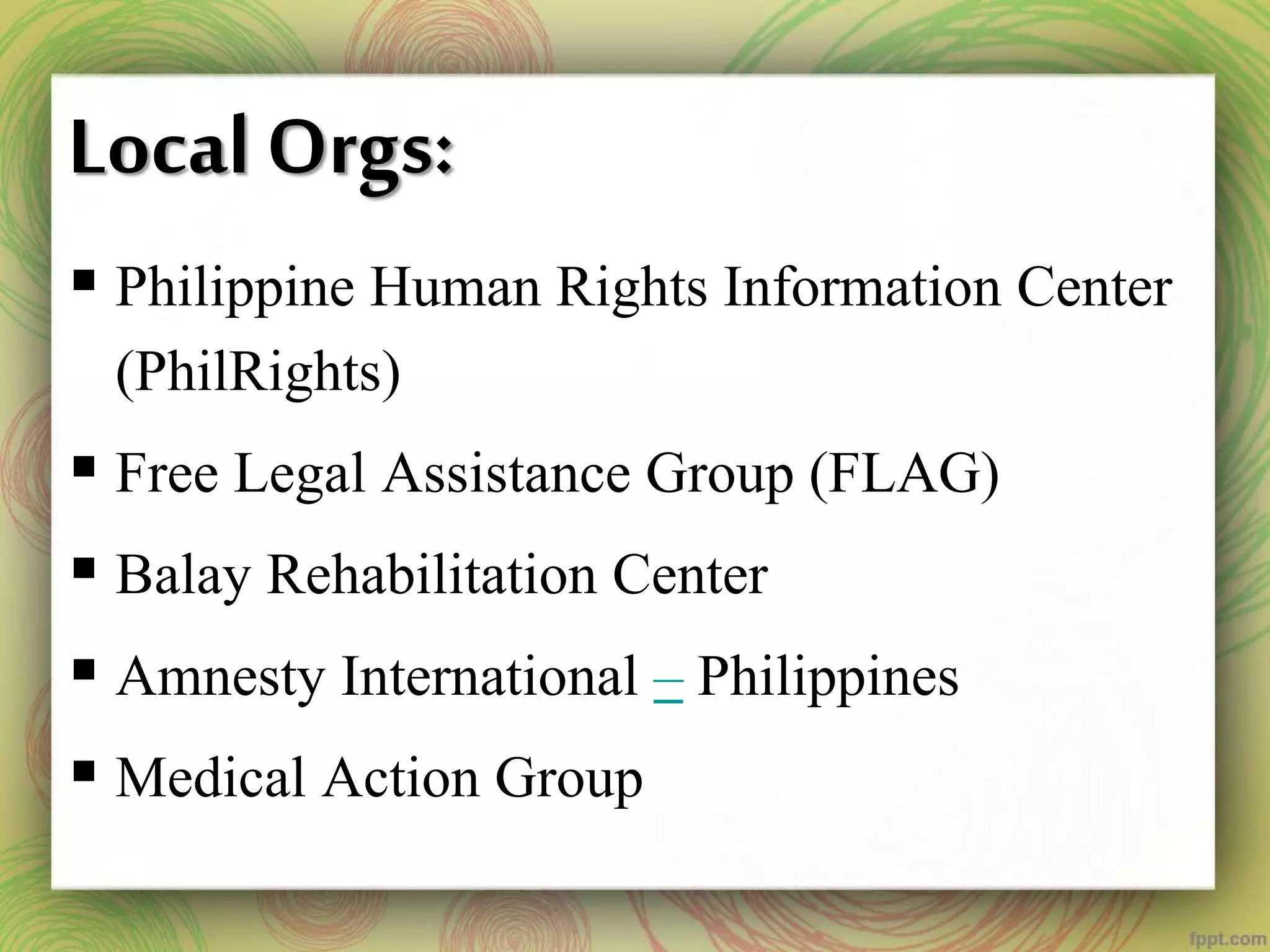 Human rights (Universal Declaration of Human Rights) | PPTX