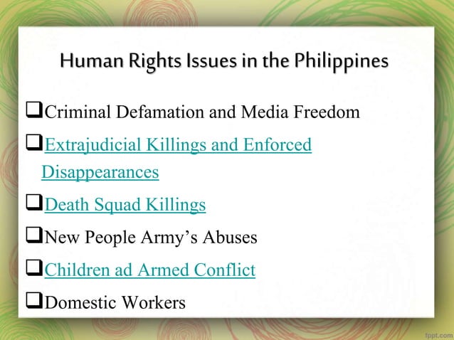 Human rights (Universal Declaration of Human Rights) | PPTX | Non ...