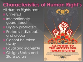 Human Right's - The Right's of Everyone!!! | PPTX | Law
