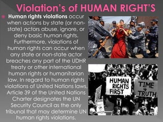 Human Right's - The Right's of Everyone!!! | PPTX | Law