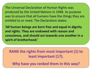 Human rights | PPTX