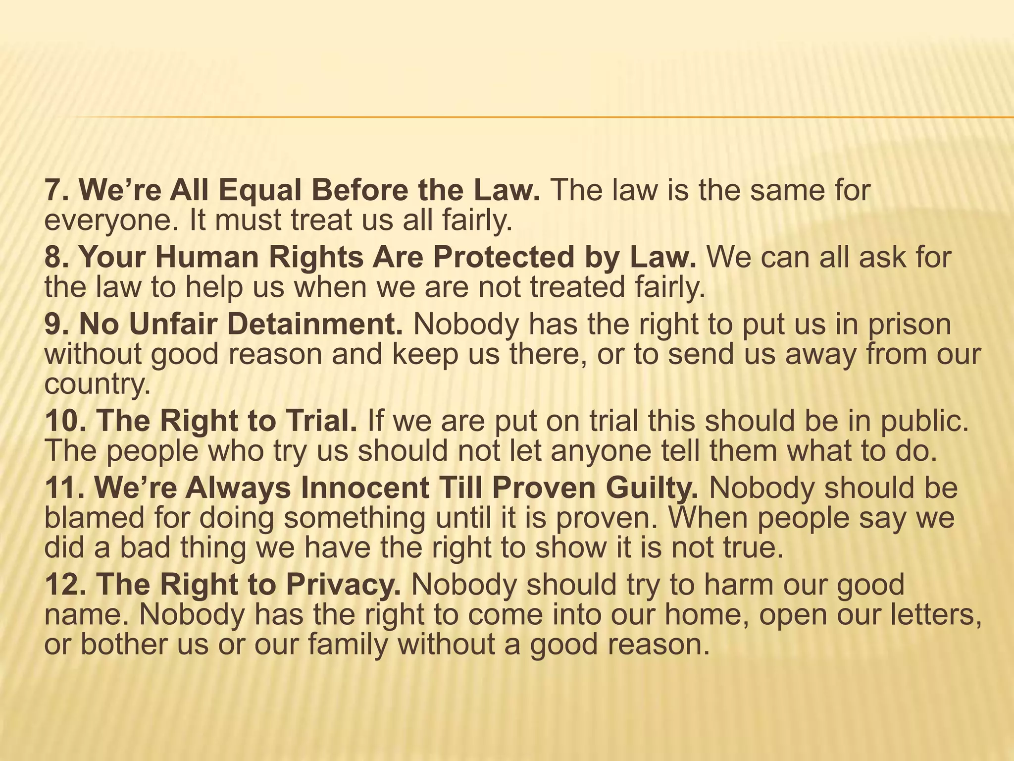 Human rights | PPTX