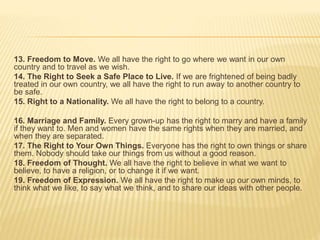 Human rights | PPTX