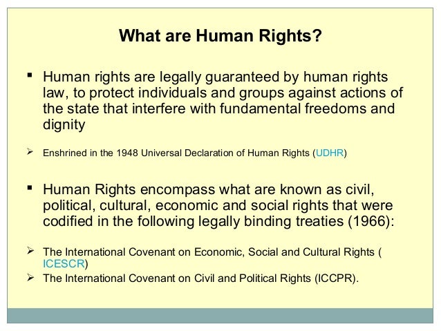 Human rights