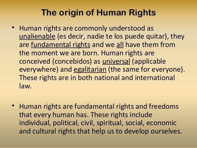 Human rights