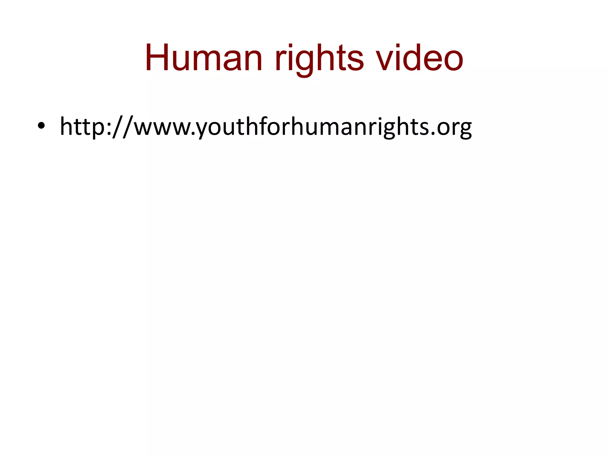 Human Rights | PPT