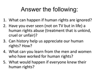Human Rights | PPT