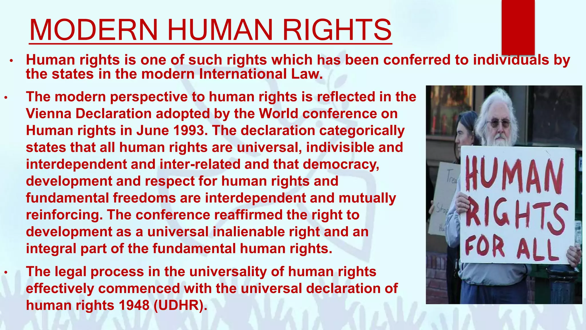 The human rights | PPTX