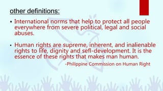 The human rights | PPT