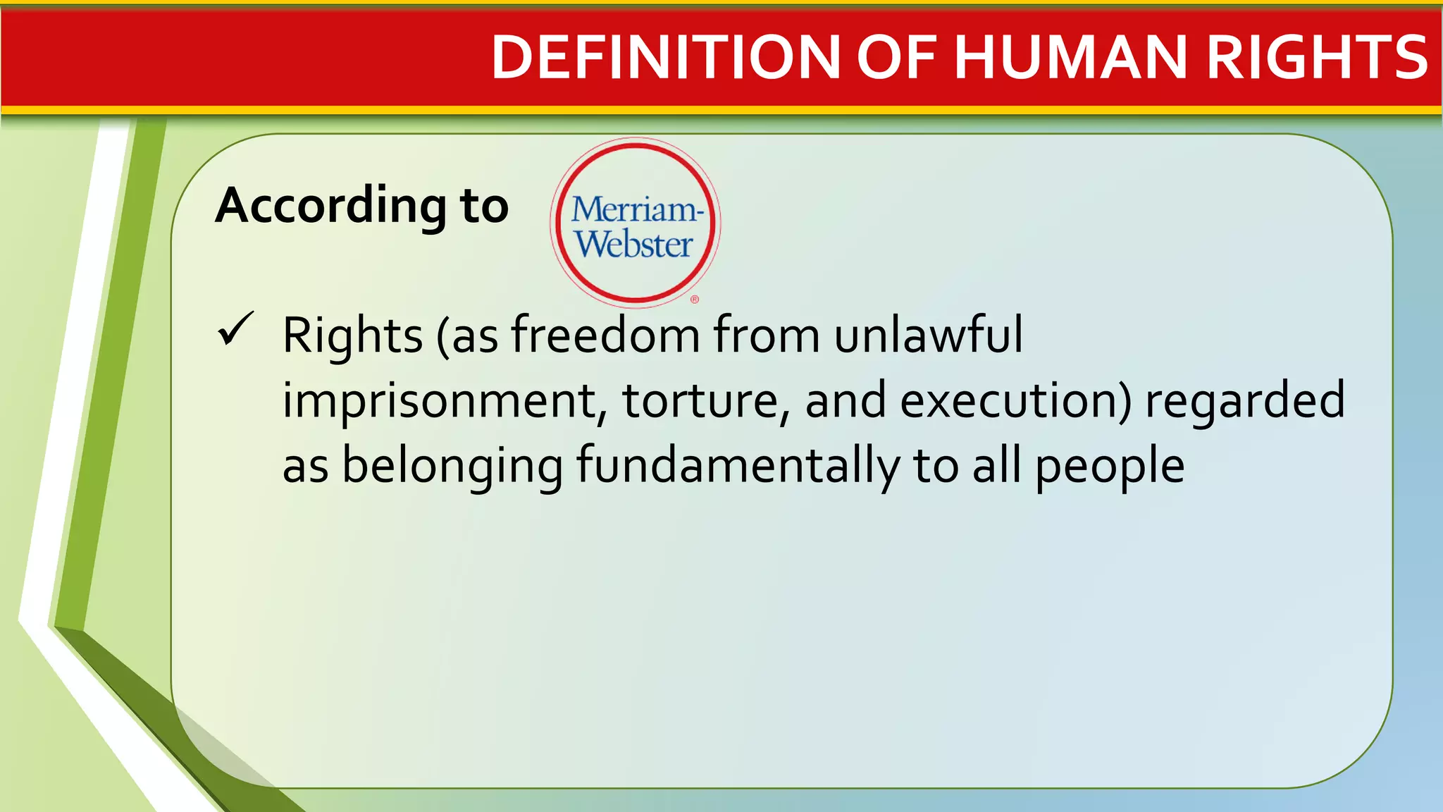 Human rights | PPT