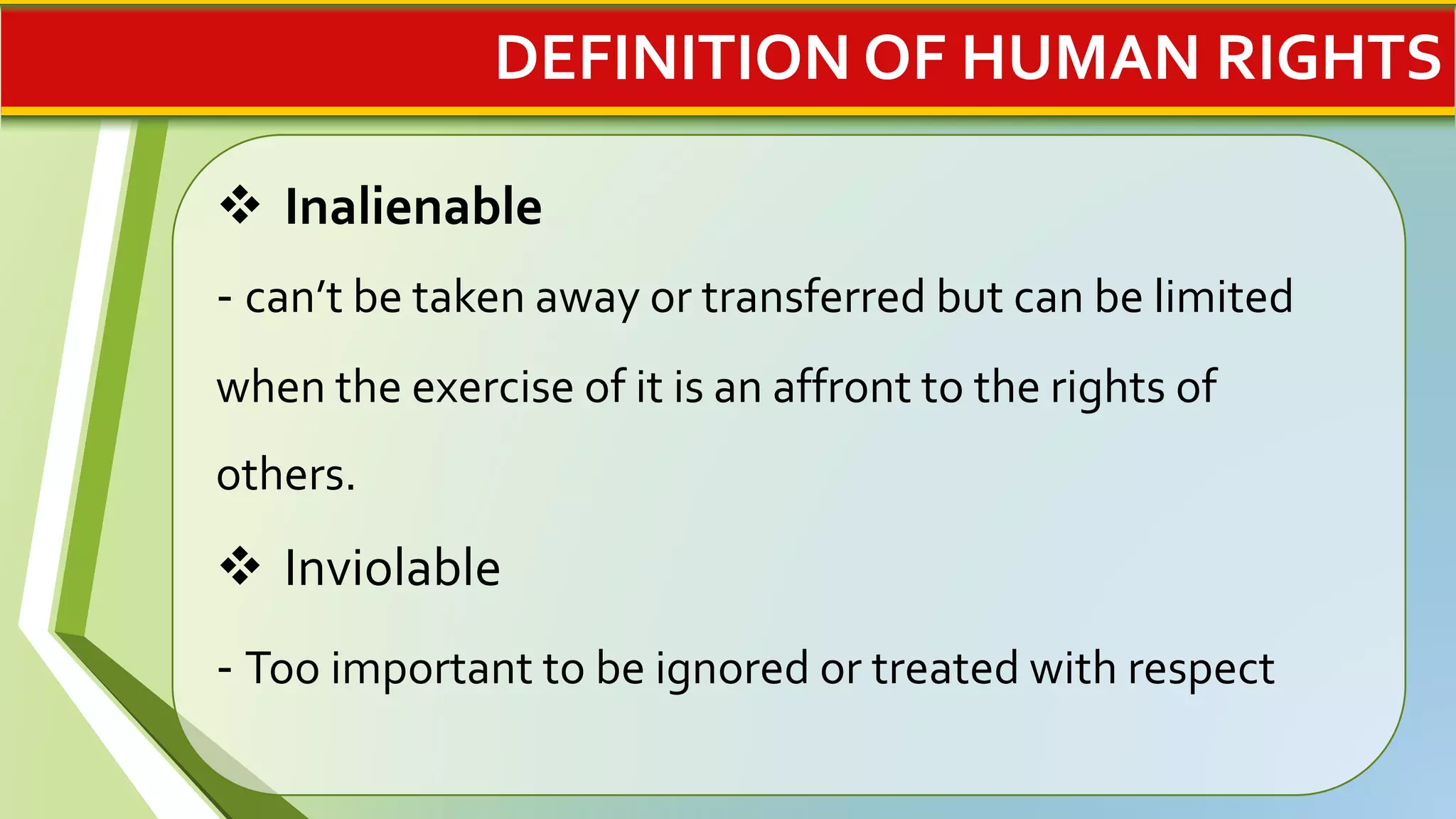 Human rights | PPT