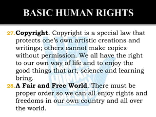 INFORMATIVE BULLETIN ON HUMAN RIGHTS | PPTX