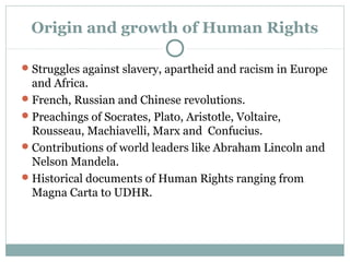 Human rights | PPT | Law