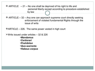 Human rights | PPT | Law