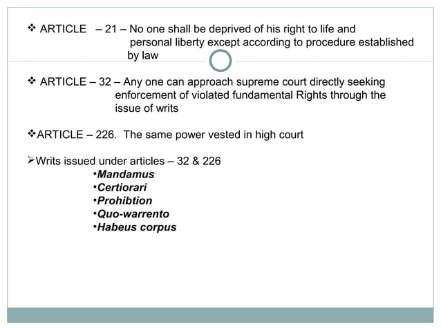 Human rights | PPT | Law