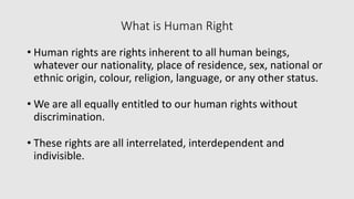 Human rights | PPT | Free Download