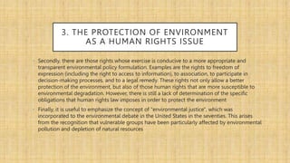 environment and human rights | PPTX