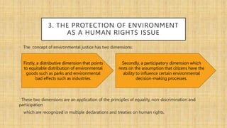 environment and human rights | PPTX