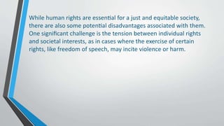 human rights- paper presentation | DOCX