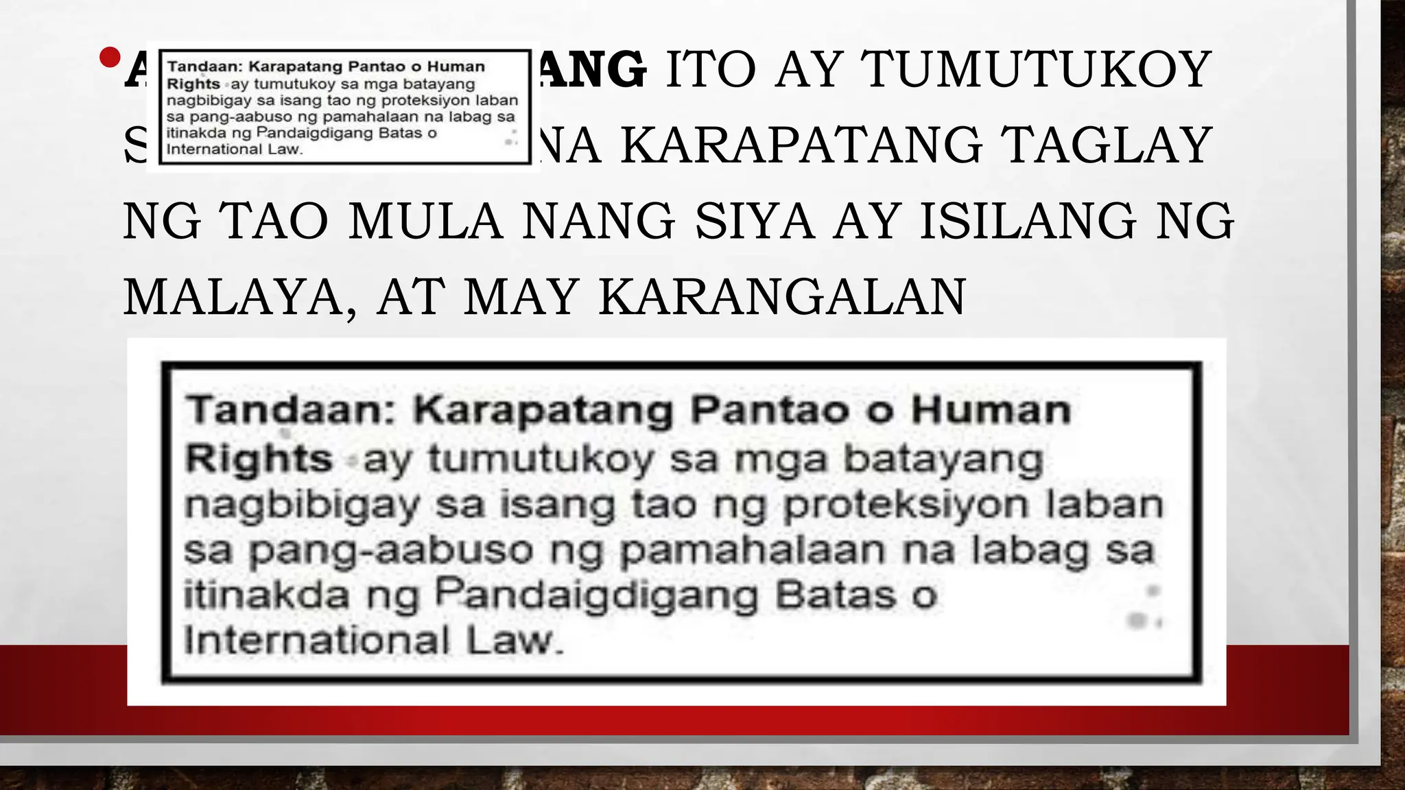 human rights for peace education grade 10 | PPTX