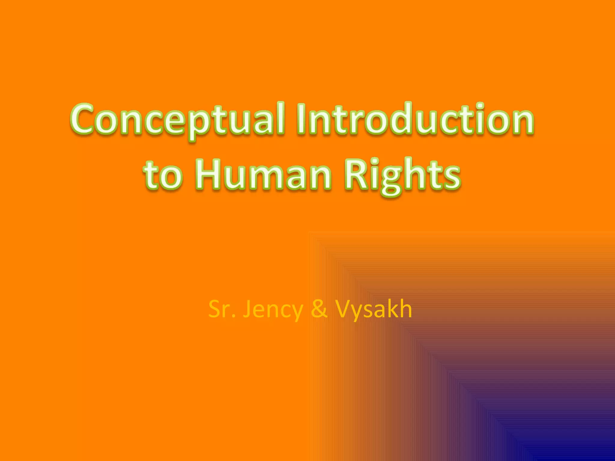Human rights concepts | PPT | Politics