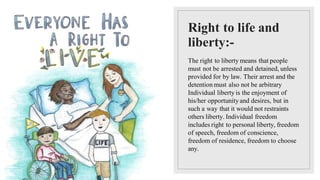 Presentation on human rights for English , social studies students | PDF