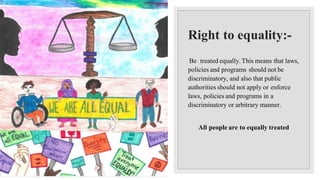 Presentation on human rights for English , social studies students | PDF