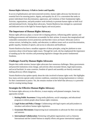 Human Rights Advocacy- A Path to Justice and Equality.pdf