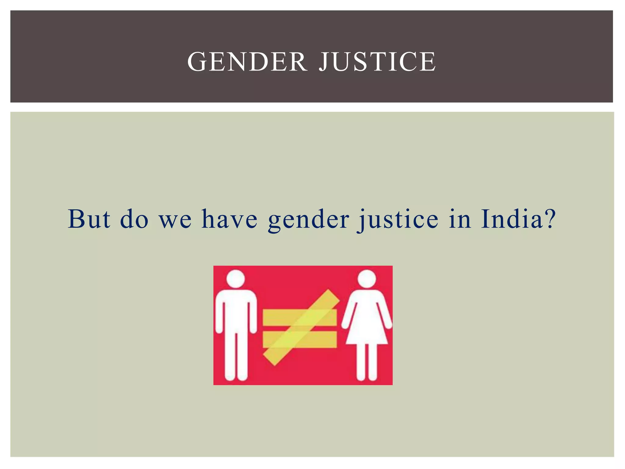 Human Rights and Gender Justice | PDF