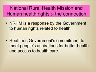 Human rights and Health | PPT