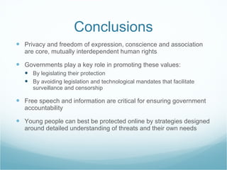 Human Rights And Internet Regulation | PPT
