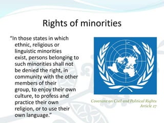 Human rights and language policy | PPTX | Political Issues & policy ...