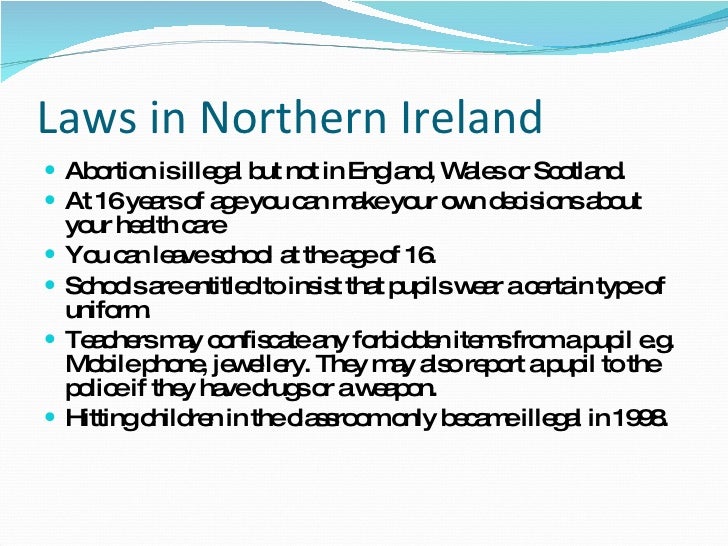 Human Rights And Laws In Northern Ireland