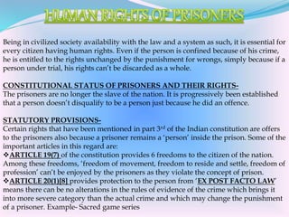 Human rights and prison management | PPT