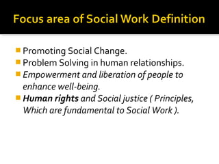 Human rights and social work | PPT